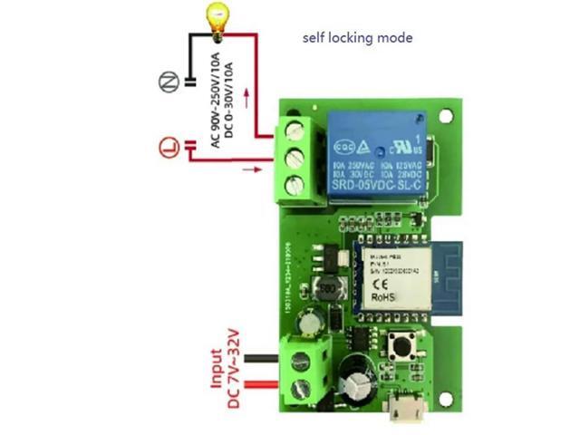 Click here for 3X 1CH RF Switch 7-32V AC DC Tuya Remote Control 4... prices