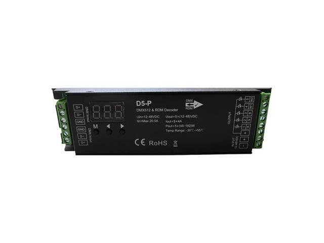 Click here for 5 Channel DMX Decoder With RDM Digital Display DMX... prices