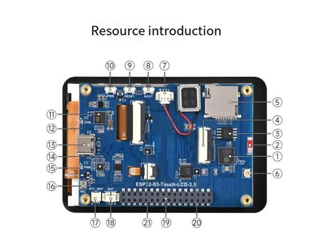 Click here for ESP32-S3 3.5 Inch LCD Screen Development Board Sup... prices