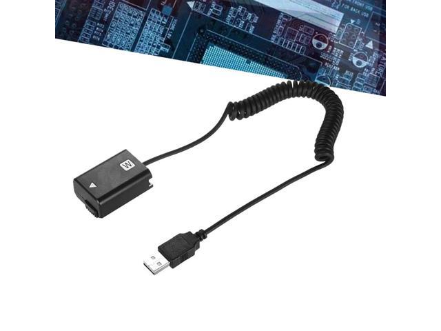 Click here for 4X NP-FW50 Dummy Spring USB Charging Cable For A7... prices