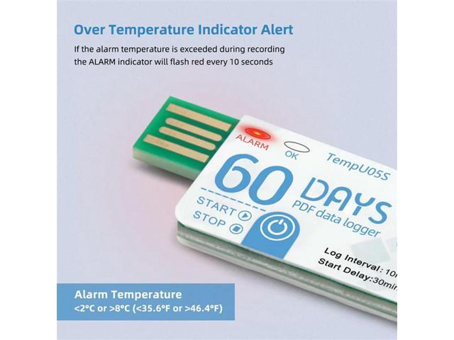 Click here for 10Pcs Tempu05s USB Temperature Data Logger 60 Day... prices