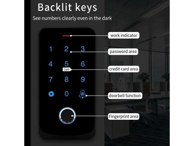 Click here for 2X Tuya APP Access Control Keyboard Bluetooth Remo... prices