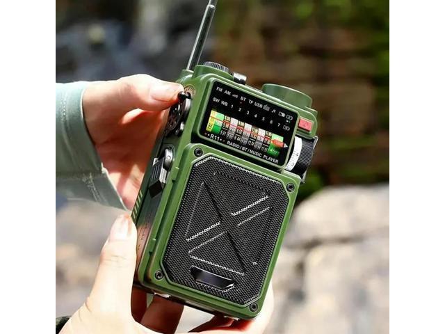 Click here for Hand-Operated Emergency Solar Radio Solar Bluetoot... prices