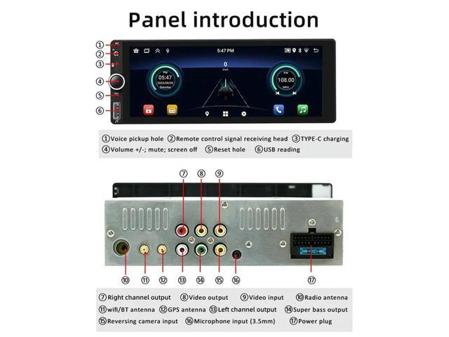 Click here for Bluetooth 6.86 Single Din MP5 Player With Wireless... prices