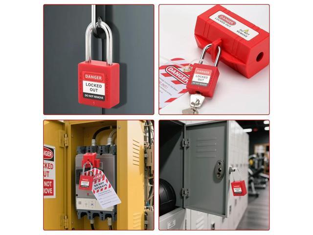 Click here for Lockout Tagout Kit With Padlocks  Hasps  Zip Ties... prices