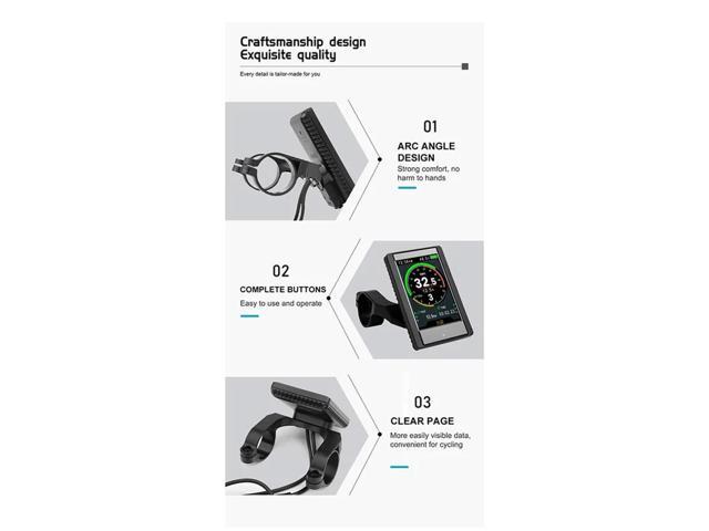 Click here for Electric Bike LCD Color Display 850C UART Protocol... prices