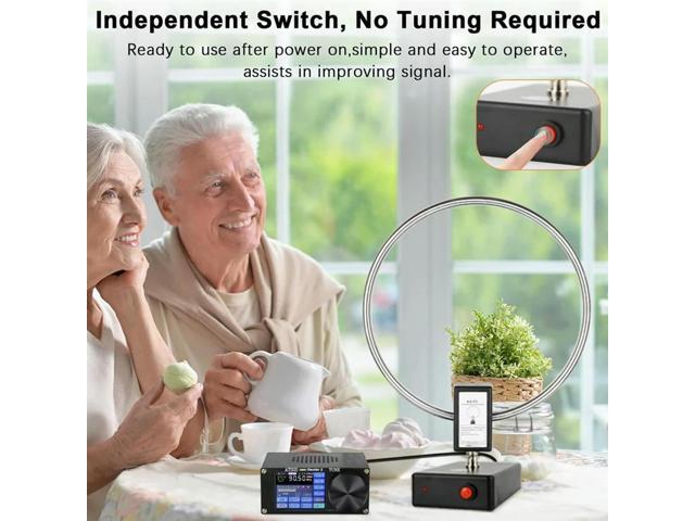 Click here for GA800 10 Khz- 159Mhz Active Loop Antenna For Short... prices