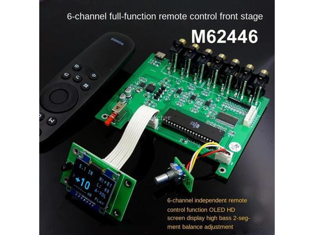 Click here for M62446 Preamp 5.1 6 channel fully independent remo... prices