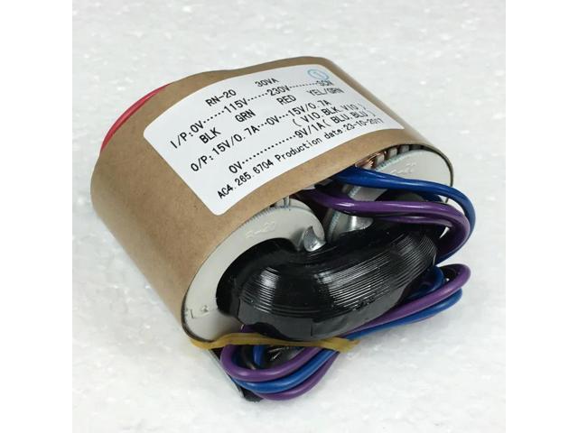 Click here for R-type power transformer 30W  dual 15V+single 9V... prices