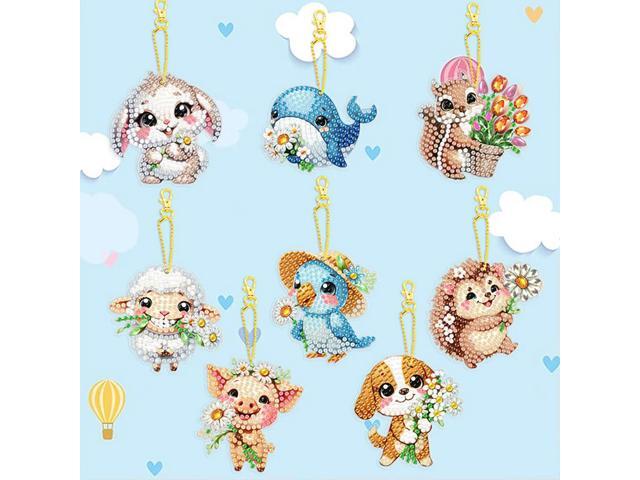 Click here for 8Pcs Double Sided Spring Flower Animal Diamond Art... prices