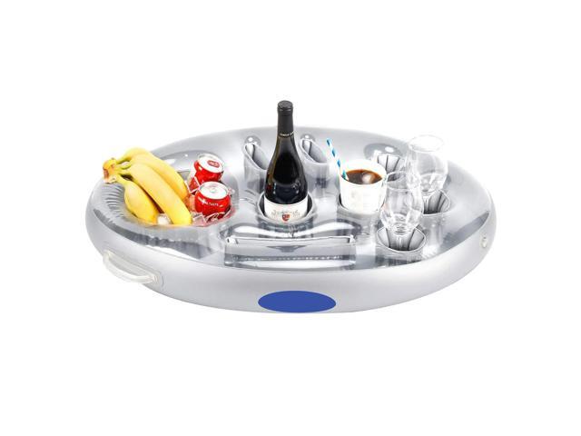 Click here for Inflatable Floating Pool PVC Drink Tray Holder Foo... prices