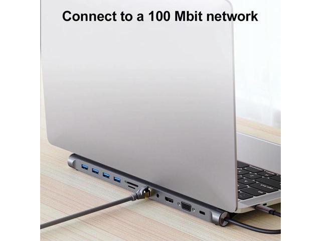 Click here for 11 in 1 USB C Docking Station 100W PD SD/TF Audio... prices