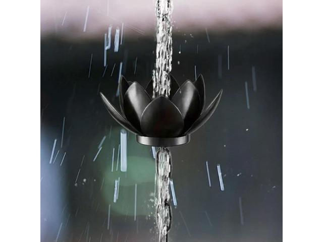 Click here for 120CM Lotus Rain Chain Outdoor Garden Hanging Rain... prices