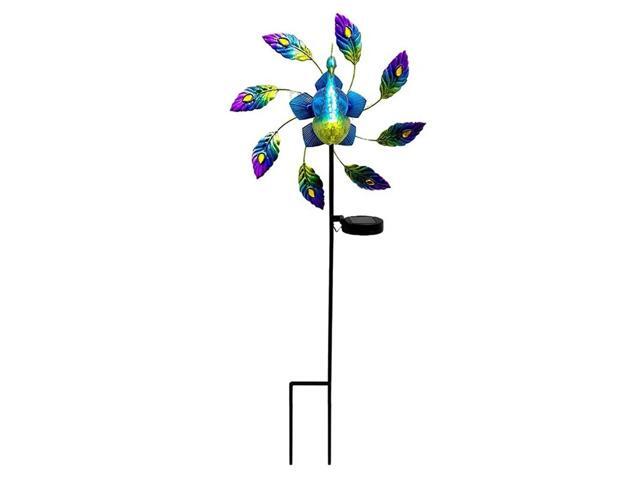 Click here for Solar Windmill Decorative Light Colorful Iron Wind... prices