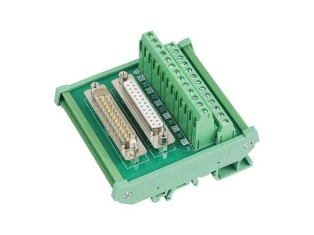 Click here for DB25 Male to Female Terminal Block Adapter for DIN... prices