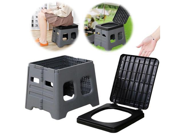 Click here for Portable Folding Toilet with Lid Foldable Outdoor... prices