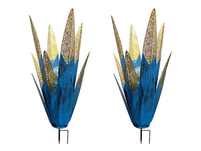 Click here for 2Pcs Hand Painted l Agave Garden Ornaments Multi-C... prices