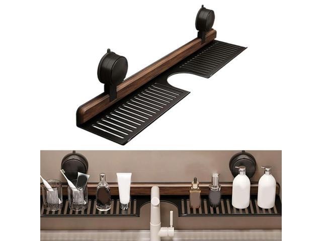 Click here for Stylish Walnut Suction Cup Rack: Drilling-Free For... prices