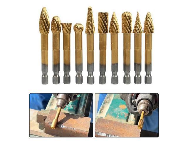 Click here for 10PCS DIY Grinding Head Set Solid Carbide Burrs Bi... prices