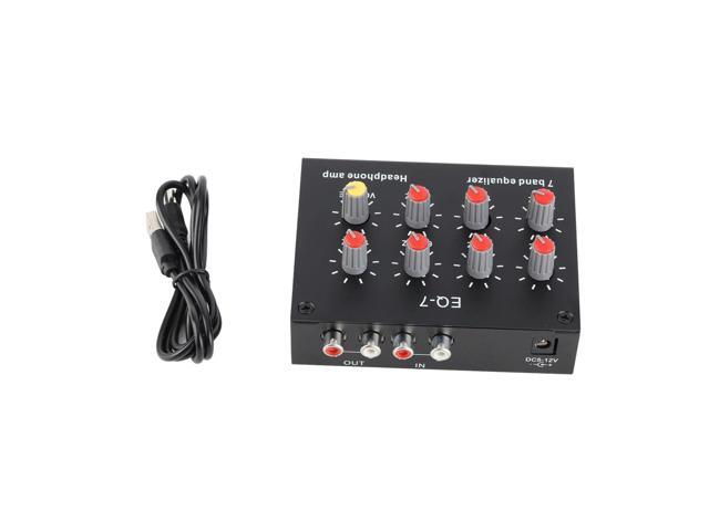 Click here for 7 Band Sound Equalizer 12dB Bass Adjustment Dual C... prices