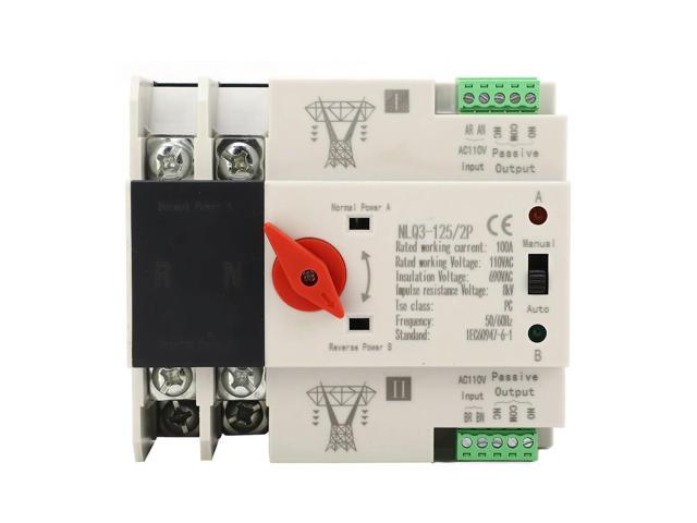 Click here for AC110V 100A Dual Power Automatic Transfer Switch 3... prices