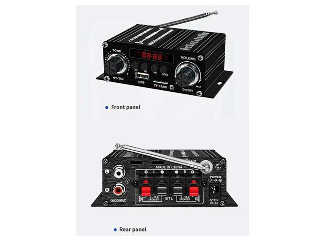 Click here for 2X Digital Bluetooth Amplifier 12V Home Car 2 Chan... prices