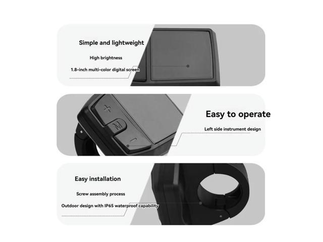 Click here for DZ41 E-Bike LCD Display Color LCD Dashboard For Ba... prices