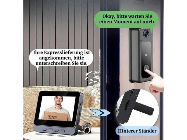 Click here for Wireless Bell With Intercom Camera  4.3 Inch Scree... prices