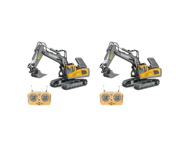 Click here for 2X 2.4G Wireless RC Excavator Remote Control RC Tr... prices
