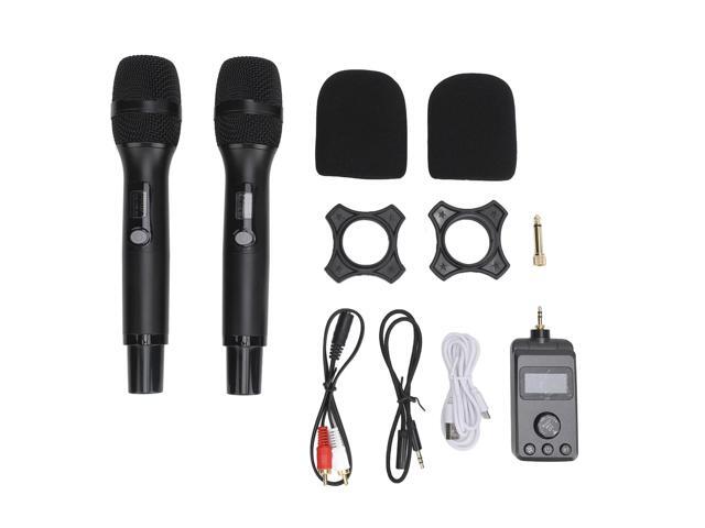 Click here for Premium Dual Wireless Microphone UHF Dynamic DSP H... prices