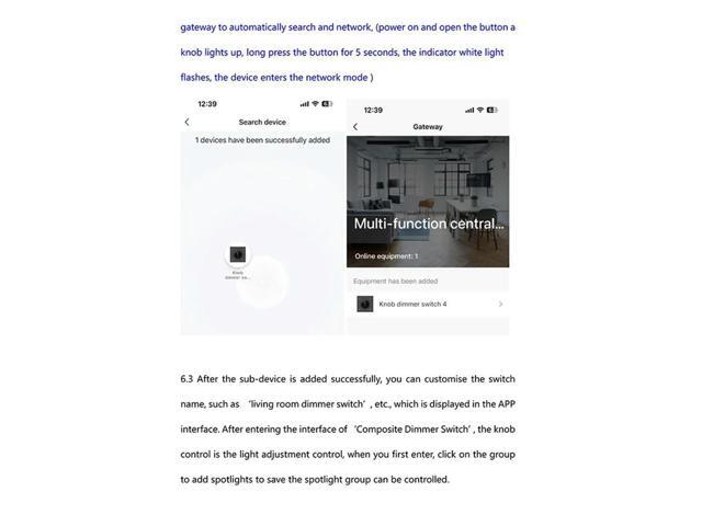 Click here for Tuya Zigbee Knob Smart Dimming Switch Panel App Co... prices