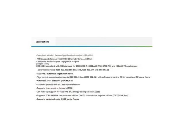 Click here for PCI-E X1 2.5G Server Network Card Dual-Port Gigabi... prices