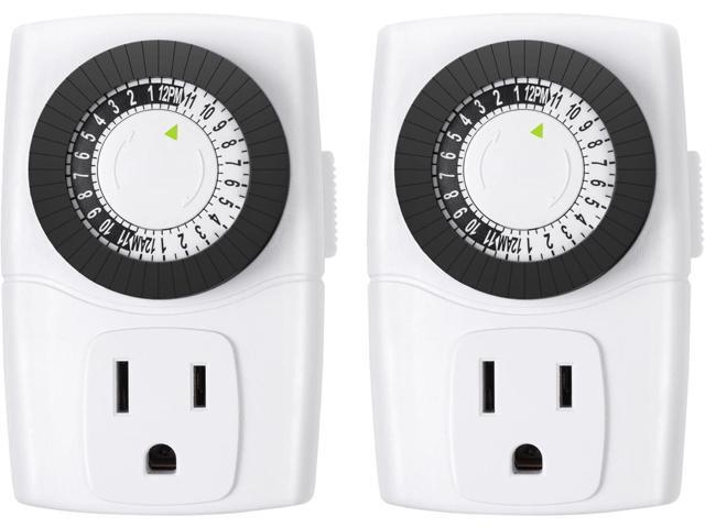 Click here for Indoor 24-Hour Mechanical Outlet Timer Plug Indoor... prices