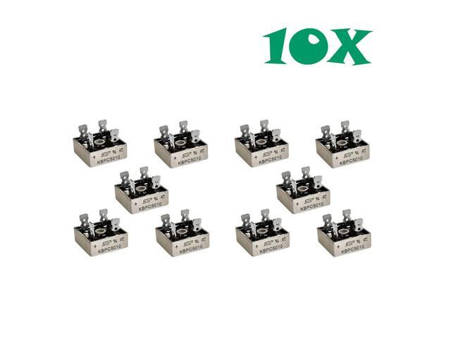 Click here for 10Pcs KBPC5010 1000V 50A Metal Case Single Phase D... prices