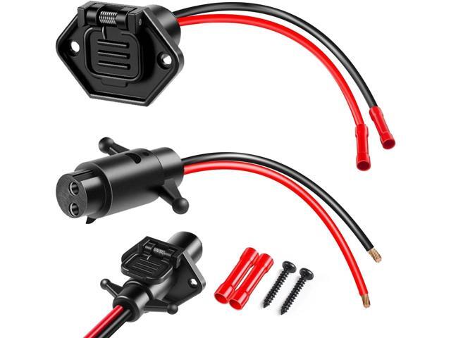 Click here for Trolling Motor Plug and Receptacle  Copper 2 Wire... prices