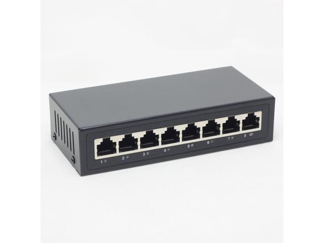 Click here for 250M 8 Ports 6 PoE Switch Injector Power Over Ethe... prices