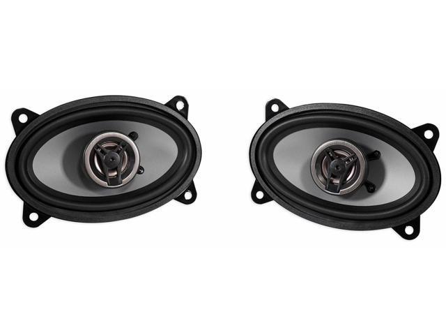 Click here for 250W 4x6 2-Way Coaxial Car Audio Speakers Clear St... prices