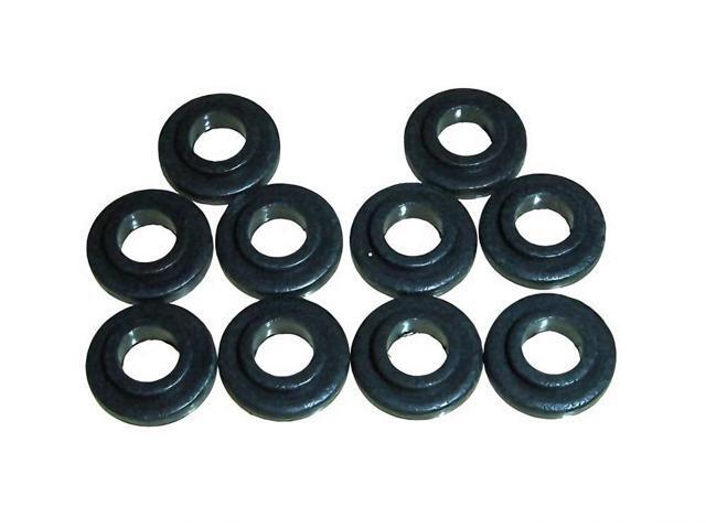 Click here for 100 Tattoo Machine #8 Black Shoulder Washers Binde... prices