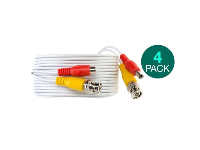 Click here for Pack of 4 CCTV Cable Security Camera Siamese Wire... prices