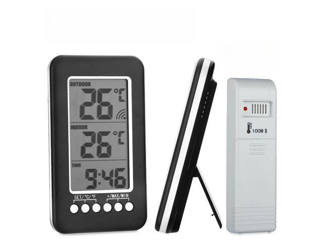 Click here for LCD Digital Indoor/Outdoor Thermometer Clock Wirel... prices