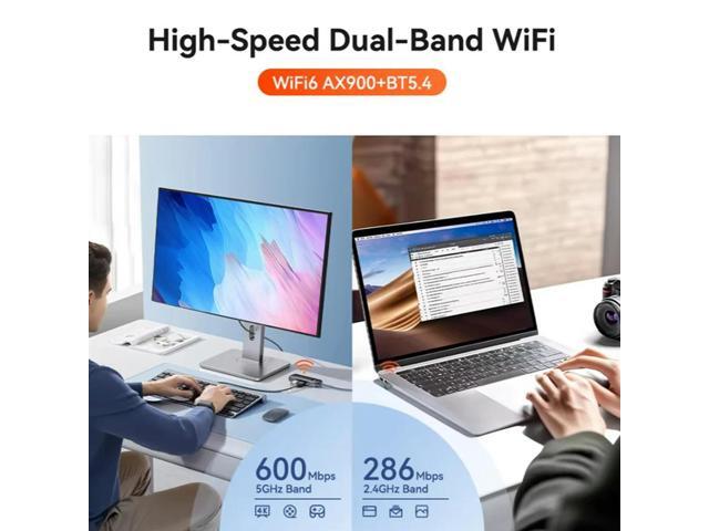 Click here for 900Mbps USB Bluetooth Adapter 2 In 1 Dual Band 2.4... prices