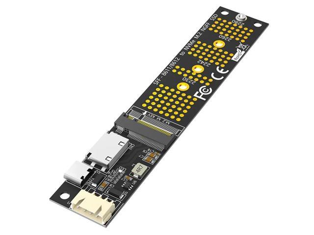 Click here for M.2(NGFF) Nvme SSD To SFF-8611/8612 Adapter Expans... prices