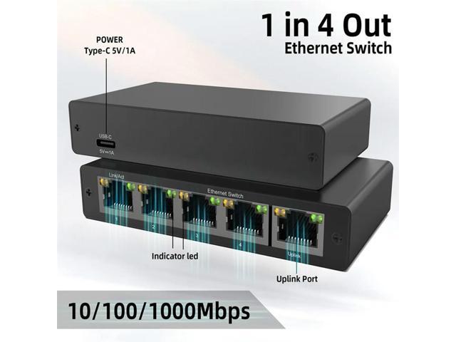Click here for Gigabit Network Splitter 1000Mbps RJ45 LAN 1 To 4... prices