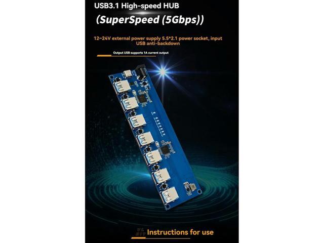 Click here for VL817 USB3.1 HUB Module 1-To-7 Port USB HUB Expans... prices