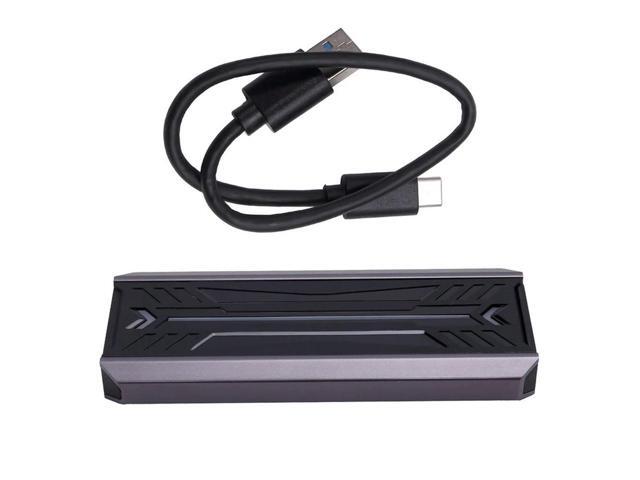 Click here for Dual Protocol SSD NVME M2 Hard Drive Enclosure RGB... prices