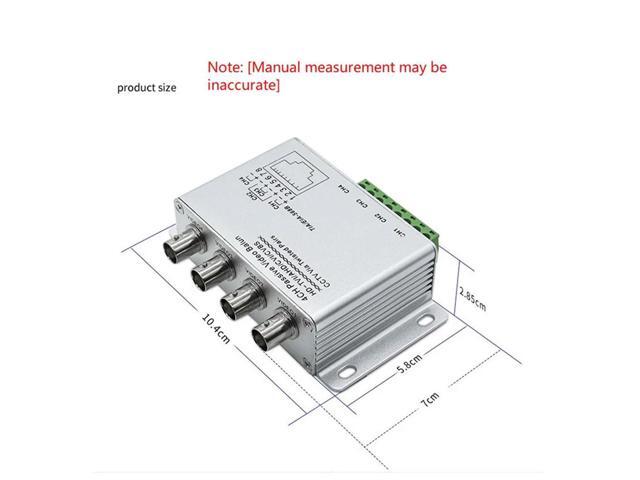 Click here for 4CH Passive Video Balun For TVI CVI AHD Cameras CC... prices