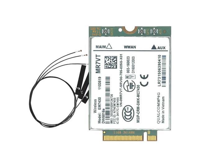 Click here for YOC-EM7430 WWAN Card+3Xantenna Dw5816e CAT6 TEL 4G... prices