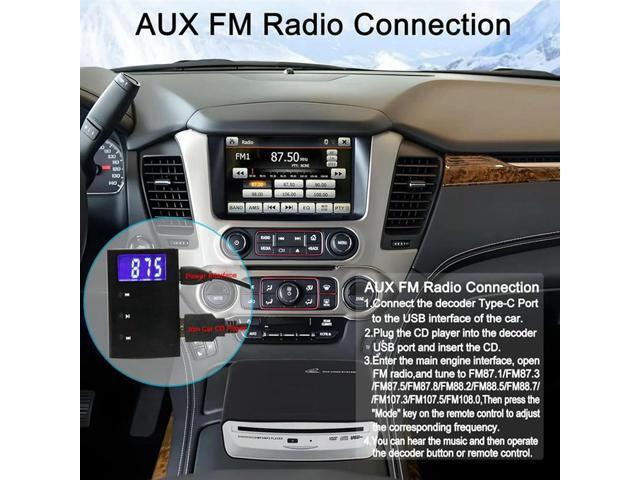 Click here for Portable CD Player Decoder For Car  Auxiliary AUX... prices