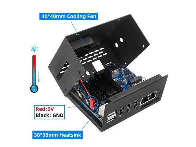 Click here for Case For Orange Pi 5 Plus With Cooling Fan Heat Si... prices