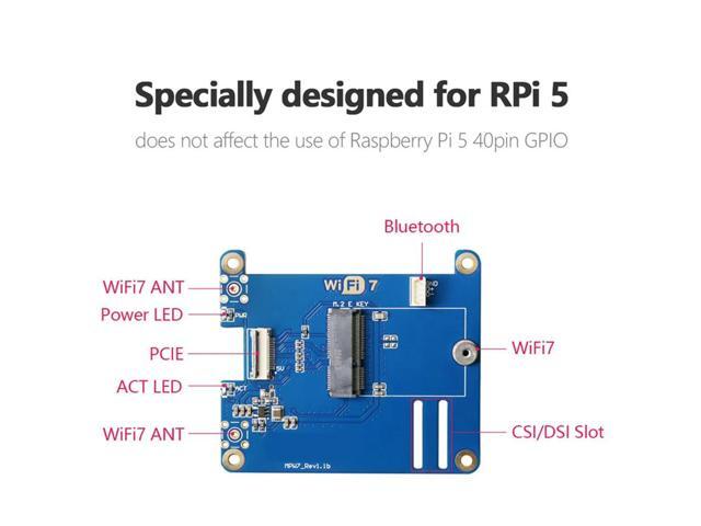 Click here for MPW7ACB+With BT USB Adapter For Raspberry Pi 5 PCI... prices